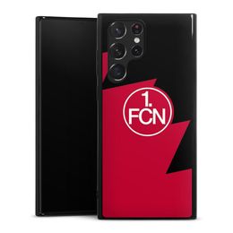 DeinDesign Galaxy S22 Ultra Handy Silikon H&uuml;lle Case schwarz Handyh&uuml;lle 1. Fcn 1. Fc N&uuml;rnberg Merchandise