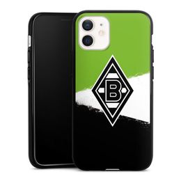 DeinDesign iPhone 12 mini Handy Silikon H&uuml;lle Case schwarz Handyh&uuml;lle Official Licensed Product Bmg Borussia M&ouml;nchengladbach