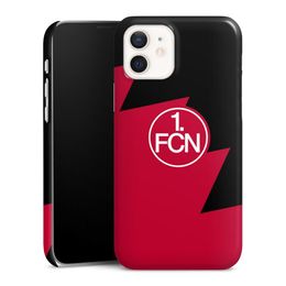 DeinDesign iPhone 12 Handy Premium Case Smartphone Handyh&uuml;lle Schutzh&uuml;lle gl&auml;nzend 1. Fc N&uuml;rnberg Merchandise 1. Fcn Premium Case