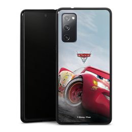 DeinDesign Galaxy S20 FE Handy Silikon H&uuml;lle Case schwarz Handyh&uuml;lle Official Licensed Product Cars Lightning Mcqueen 95