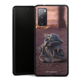 DeinDesign Galaxy S20 FE 5G Handy Silikon H&uuml;lle Case schwarz Handyh&uuml;lle Baby Yoda Star Wars The Child