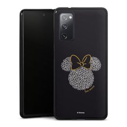 DeinDesign Galaxy S20 FE 5G Handy Silikon H&uuml;lle Case schwarz Handyh&uuml;lle Minnie Mouse Muster Disney