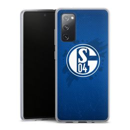 DeinDesign Galaxy S20 FE 5G Handy Silikon H&uuml;lle Case transparent Handyh&uuml;lle Fc Schalke 04 Official Licensed Product Silikon Case