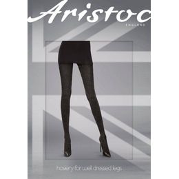 Aristoc Feinstrumpfhose Aristoc Catwalk Trends Sparkle Check Tights Black/Mix SM 60 DEN (Strumpfhose 1 St. glatt) mit Naht