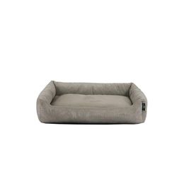 Rohrschneider Tierbett Cordstoff fein taupe