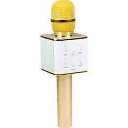 Technaxx Mikrofon BT-X31, goldfarben|weiß