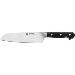 Zwilling Santokumesser Pro, Klingenlänge 18 cm, schwarz