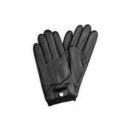 Navaris Lederhandschuhe Touchscreen Leder Handschuhe für Herren