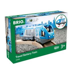 Brio® Spielzeugeisenbahn-Lokomotive World Eisenbahn Zug Blauer Reisezug Batterielok 3 Teile 33506