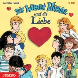 Die Wilden Hühner - 5 - Die wilden Hühner und die Liebe - Cornelia Funke (Hörbuch)