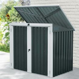 Mülltonnenbox basura - Maße 158 x 101 x 134 cm, Raumfläche 1,3 m² - für 2X 240 l Mülltonnen i Mülltonnenbox, Gartenbox - Home Deluxe