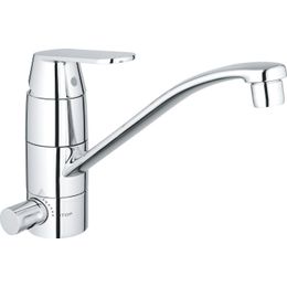 Grohe Spültischarmatur Eurosmart Cosmopolitan mit langlebiger Oberfläche, silberfarben