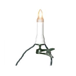 Konstsmide Christmas LED-Lichterkette Topbirnen IP44 amber 16-flammig