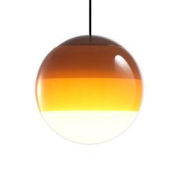 Marset Dipping Light LED-Hängelampe Ø 13 cm orange