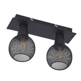 LINDBY Zerda Deckenlampe, Gitter, zweiflammig