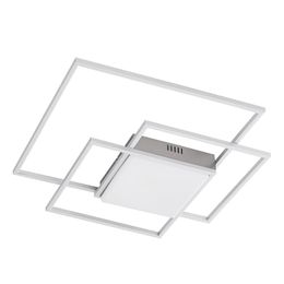 LINDBY Nelinka LED-Deckenleuchte, nickel