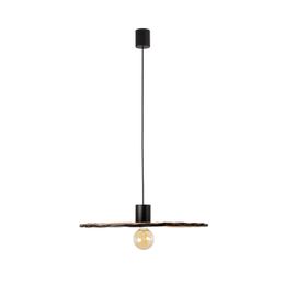 Faro Barcelona Hängeleuchte Costas, Rattanschirm neigbar, Ø 60cm