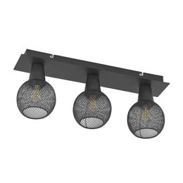 LINDBY Zerda Deckenlampe, Gitter, dreiflammig