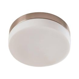 LINDBY Bad-Deckenlampe Amilia mit Glasschirm, Ø 18 cm