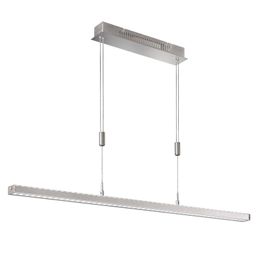 Fischer und Honsel FISCHER & HONSEL LED-Pendelleuchte Vitan TW, grau, Länge 150 cm