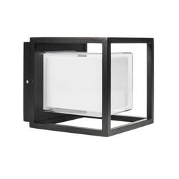 Smartwares® Smartwares LED-Außenwandleuchte Cubic, Aluminium, Würfelform