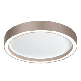 BOPP Aura LED-Deckenleuchte Ø 55cm weiß/taupe