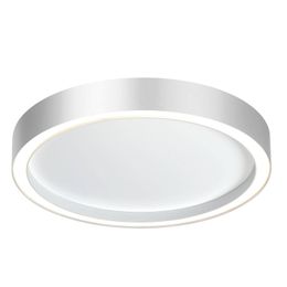 BOPP Aura LED-Deckenleuchte Ø 30cm weiß/aluminium