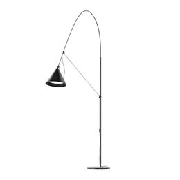 MidGard AYNO XL Stehlampe schwarz/schwarz 2700K