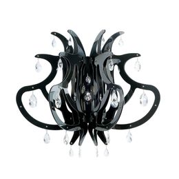 Slamp Medusa Designer-Wandleuchte, schwarz