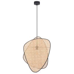 MARKET SET Hängeleuchte Screen S, 58 cm, natur, Rattan