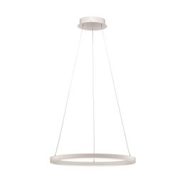 ARCCHIO Albiona LED-Hängeleuchte, weiß, 60 cm