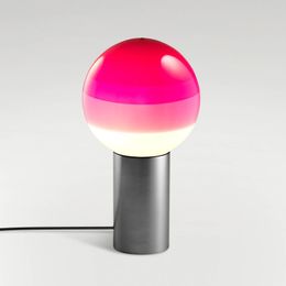 Marset Dipping Light M Tischlampe rosa/grafit
