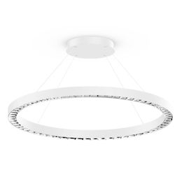 XAL Beto LED-Hängeleuchte Ø80cm DALI down 840 weiß