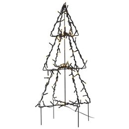 STAR TRADING LED-Außendeko Light Tree Foldy, Höhe 50 cm