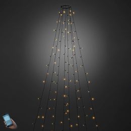 Konstsmide Christmas Per App bedienbarer LED-Baummantel außen 560-flg.