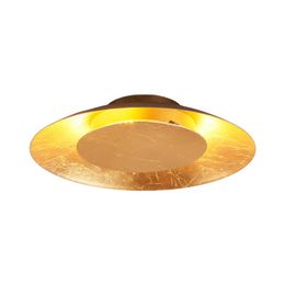 LINDBY LED-Deckenleuchte Keti in Goldoptik, Ø 34,5 cm