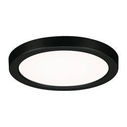 Paulmann Areo LED-Panel rund schwarz 4000K Ø11,8cm