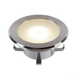 SLV Dasar Flat 120 LED-Bodeneinbauleuchte, 3.000 K