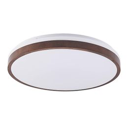 LINDBY Hudsona LED-Deckenleuchte, braun