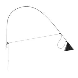 MidGard AYNO wall XL Wandlampe schwarz/schwarz 930