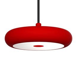 Pujol Iluminación Pujol Iluminación LED-Hängeleuchte Boina, Ø 19 cm, rot