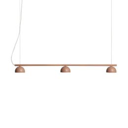 Northern Blush LED-Hängeleuchte, 3-flg., beige