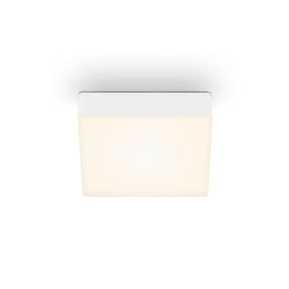 Briloner LED-Deckenleuchte Flame, 15,7 x 15,7 cm, weiß