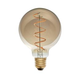 LUCANDE E27 3,8W LED-Globelampe, G95, 1800K, amber