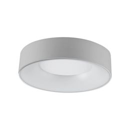 EVN Lichttechnik EVN LED-Deckenleuchte Sauro, Ø 30 cm, silber