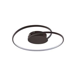 LINDBY Joline LED-Deckenleuchte, rost, 45 cm