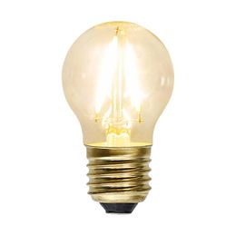 STAR TRADING LED-Lampe E27 G45 Filament 1,5W 2.100 K Soft Glow