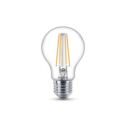 Philips LED-Lampe E27 7W 2.700K Filament klar 2er
