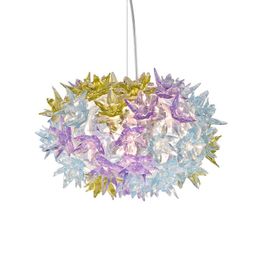 Kartell Bloom S2 LED-Hängeleuchte G9, lavendel