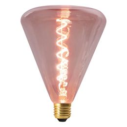 NAEVE LEUCHTEN Näve LED-Lampe Dilly E27 4W 2200K dimmbar, rot getönt